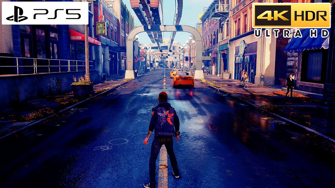PS5 - Infamous SECOND SON | Resolution Mode | Ultra Realistic Graphics ...