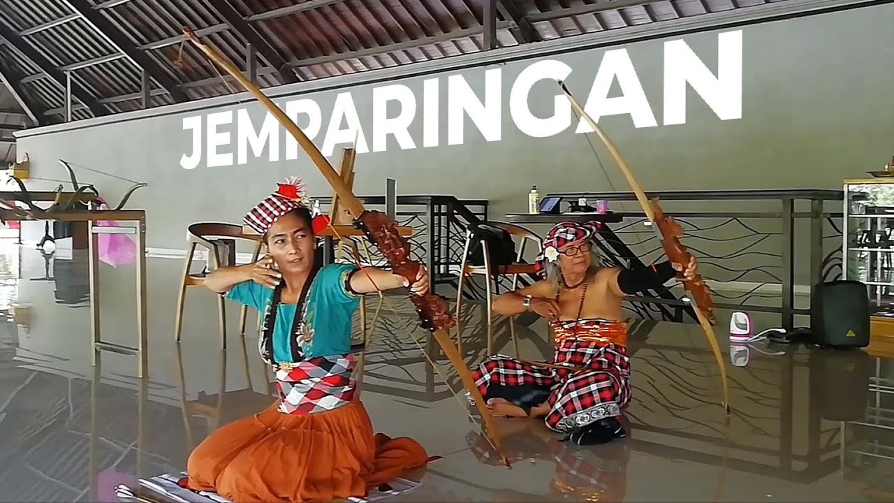 JEMPARINGAN - Traditional Archery - BALI - YouTube