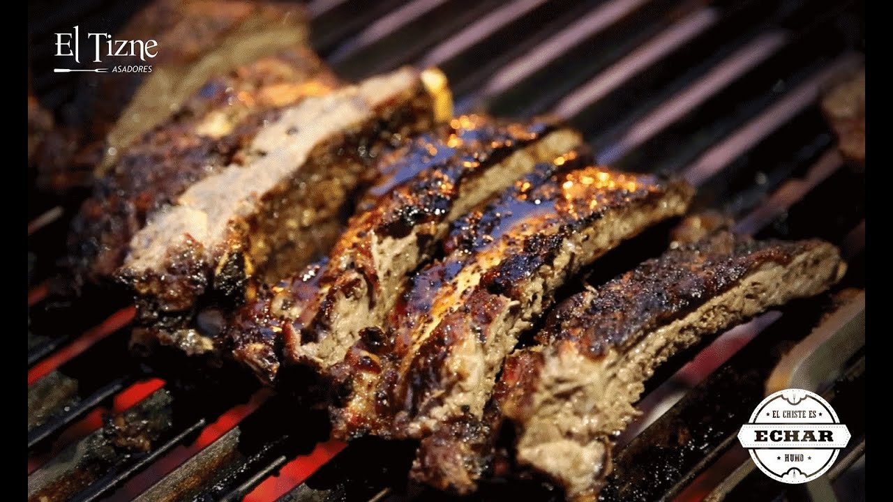 El Tizne - Costillas de Rib Eye Glaseadas Al Guajillo (Avances) - YouTube