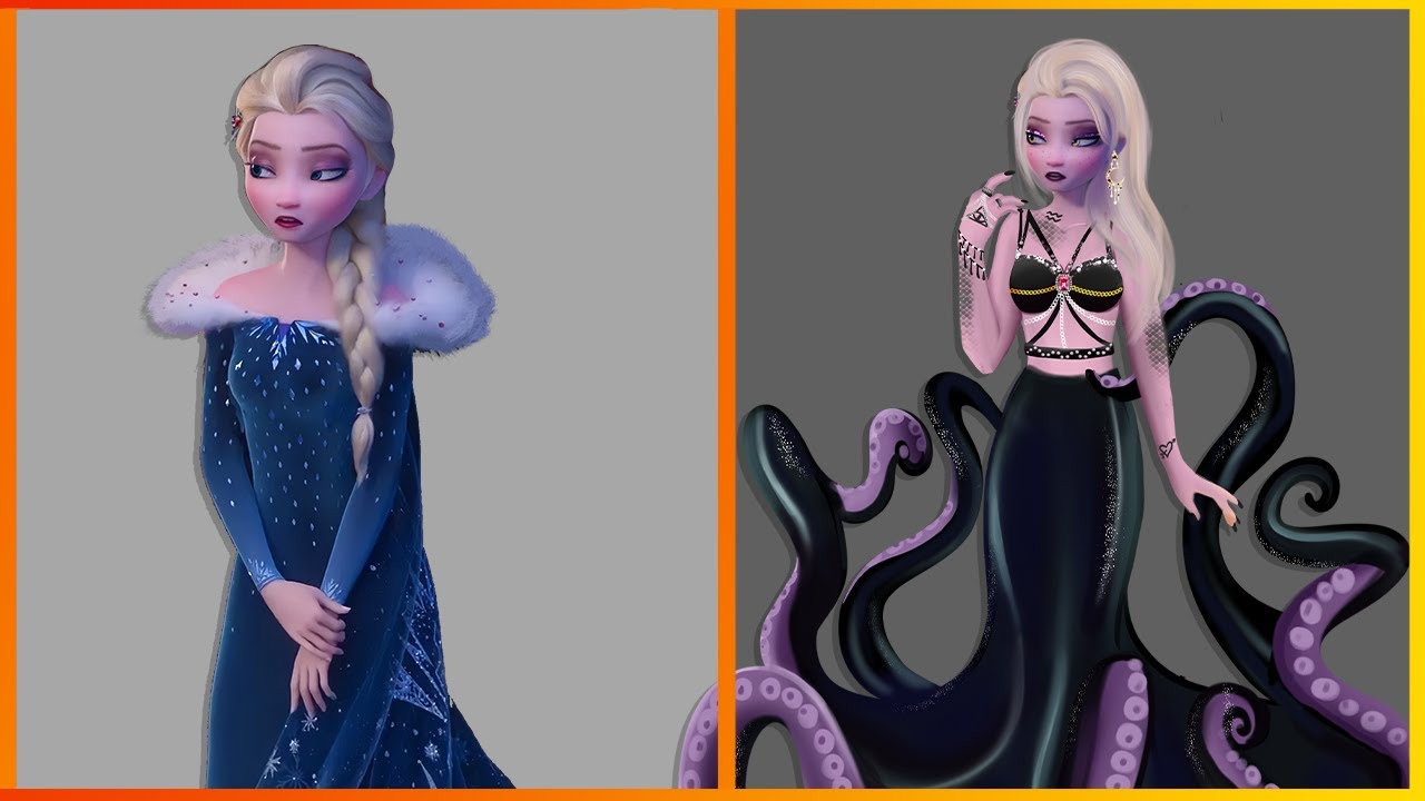 Frozen: Elsa Frozen Transformation - Elsa Frozen Disney Glow Up #20 ...