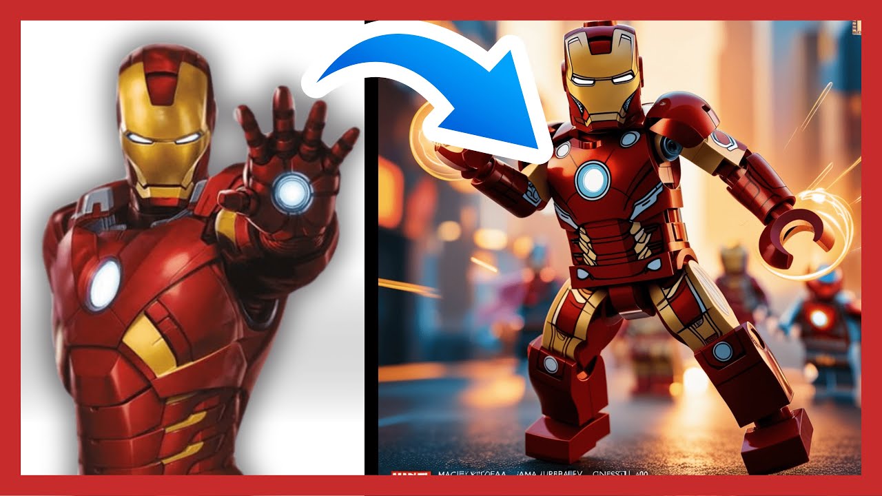 Superheroes as LEGO Figures: Marvel & DC Characters Transformed! - YouTube