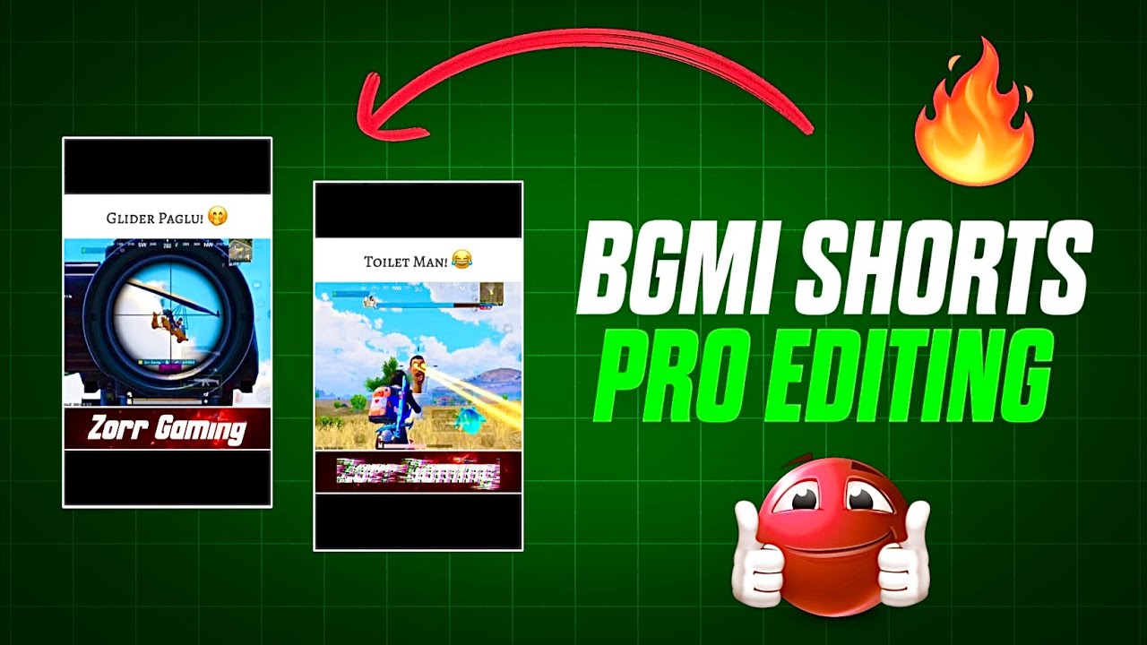 BGMI Shorts Pro Editing Tutorial 🔥 | From Script to Upload Full Process - YouTube