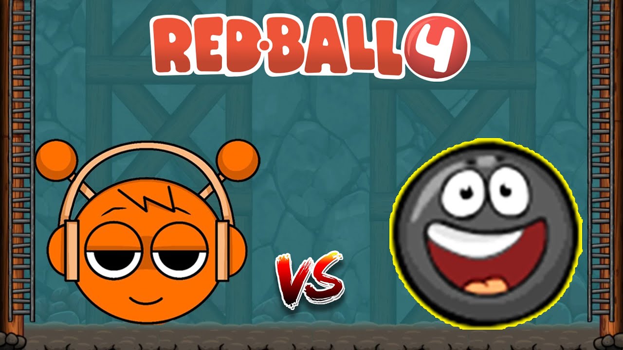 Red Ball 4 Orange Sprunki vs Red Sprunki Multi Level Fight Cave - YouTube