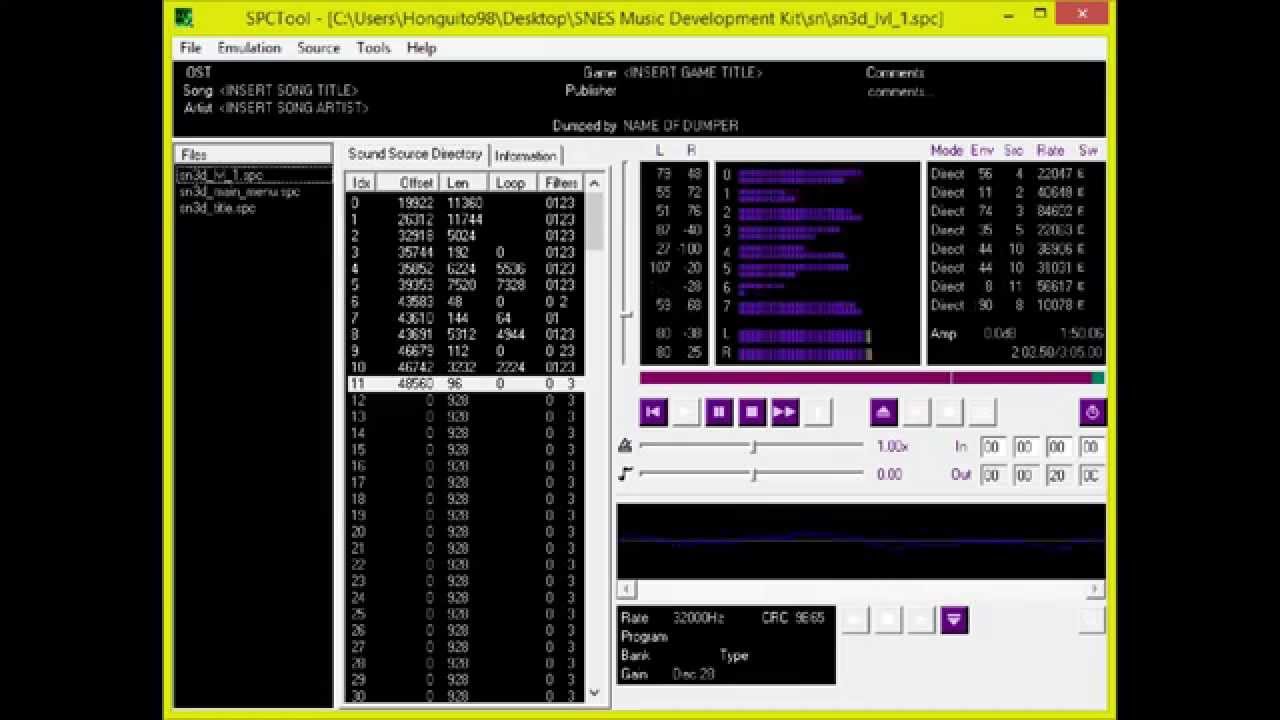 [SPC700 Arrangement] Sonic 3D Blast - Green Grove Zone: Act 1 - YouTube