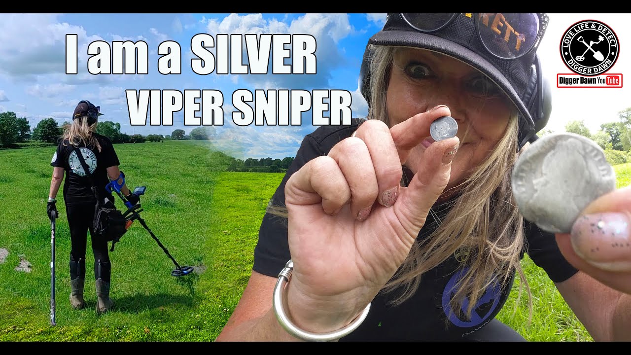 SILVER VIPER SNIPER | Fantastic day metal detecting with the new ...