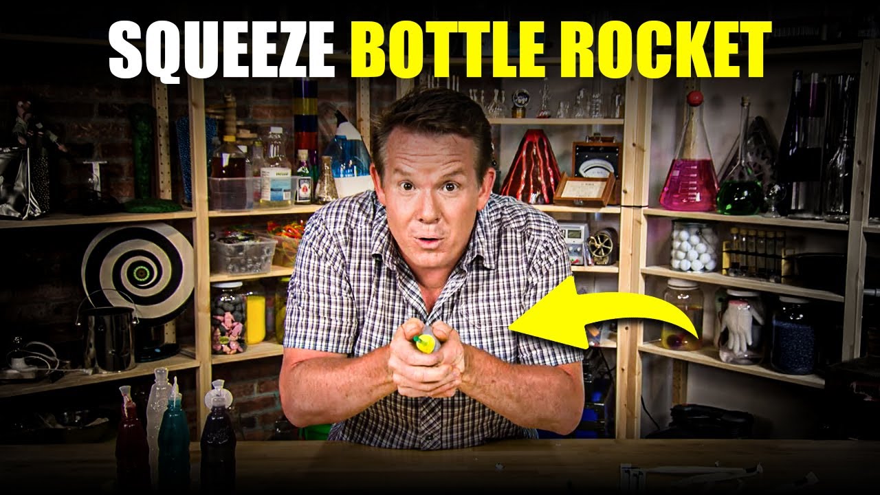 How To Make A Squeeze Bottle Rocket... - YouTube