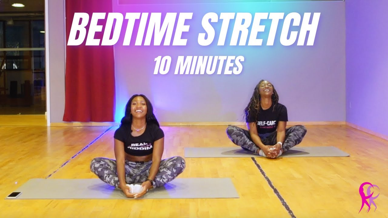 10 Minute Bedtime Stretch | Relaxation, Tension & Stress Relief | #RRDF ...