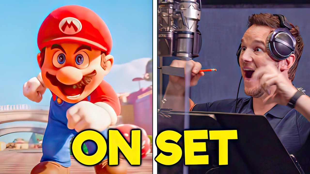 BEHIND THE SCENES Of SUPER MARIO BROS Movie - YouTube