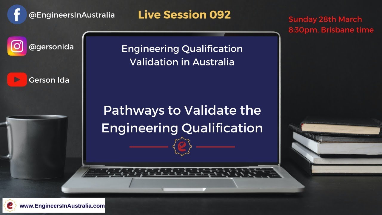Live 92 - Different Pathways to Validate the Engineering Qualification ...