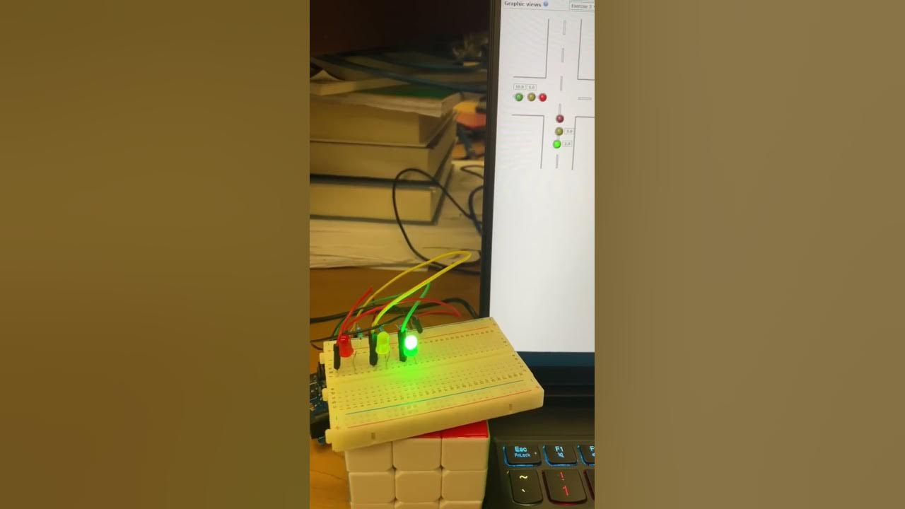 Traffic Lights (OpenPLC and SCADABR) - YouTube