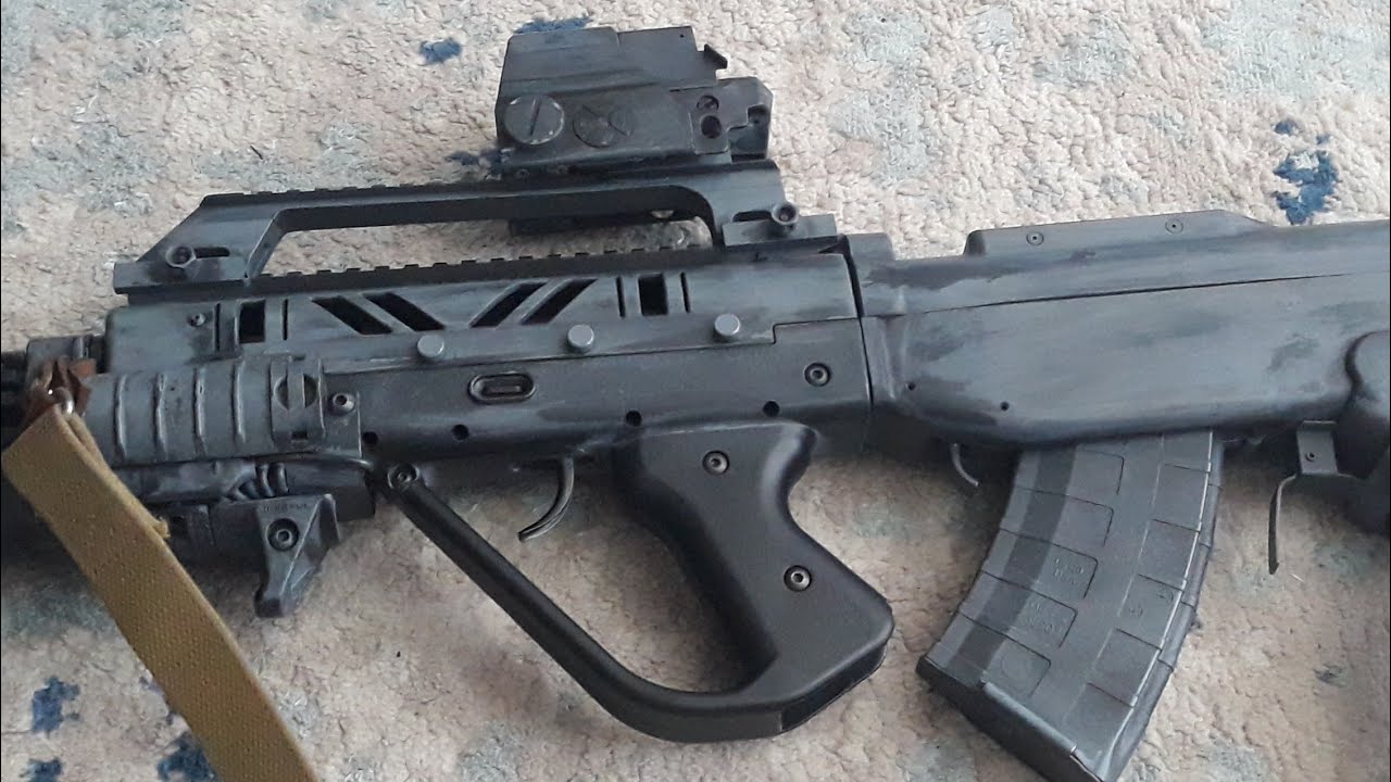 SGWORKS Yugo SKS M59/66 (Halo 5)Battle rifle clone update review - YouTube