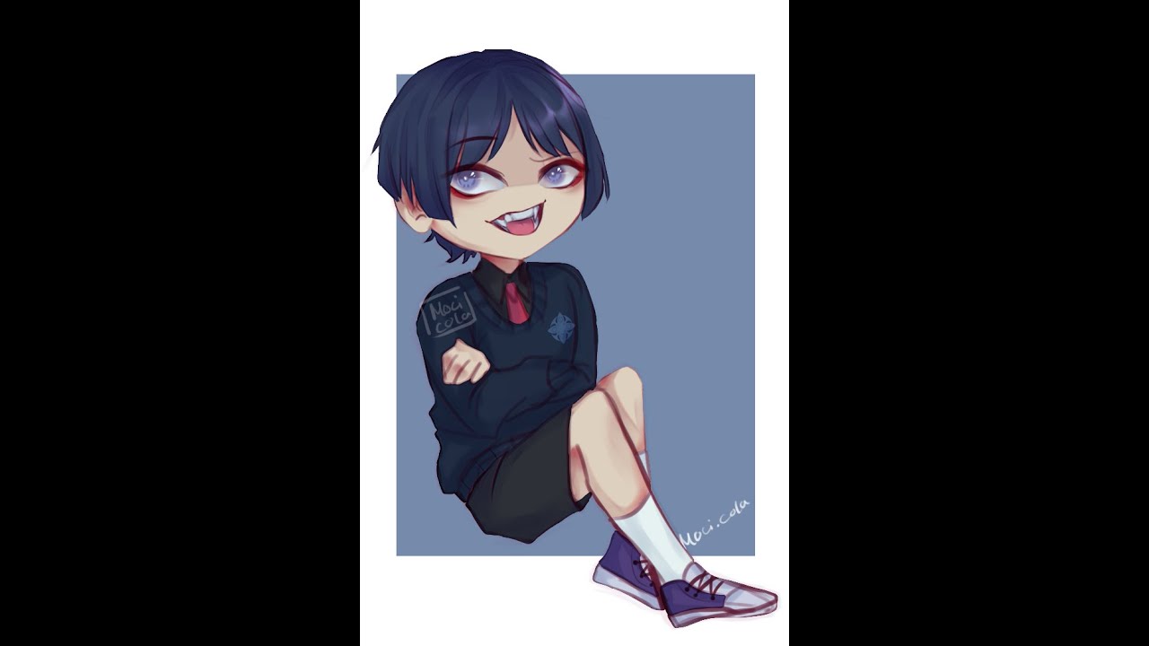 [ speedpaint ] Scaramouche Genshin impact Modern AU - YouTube