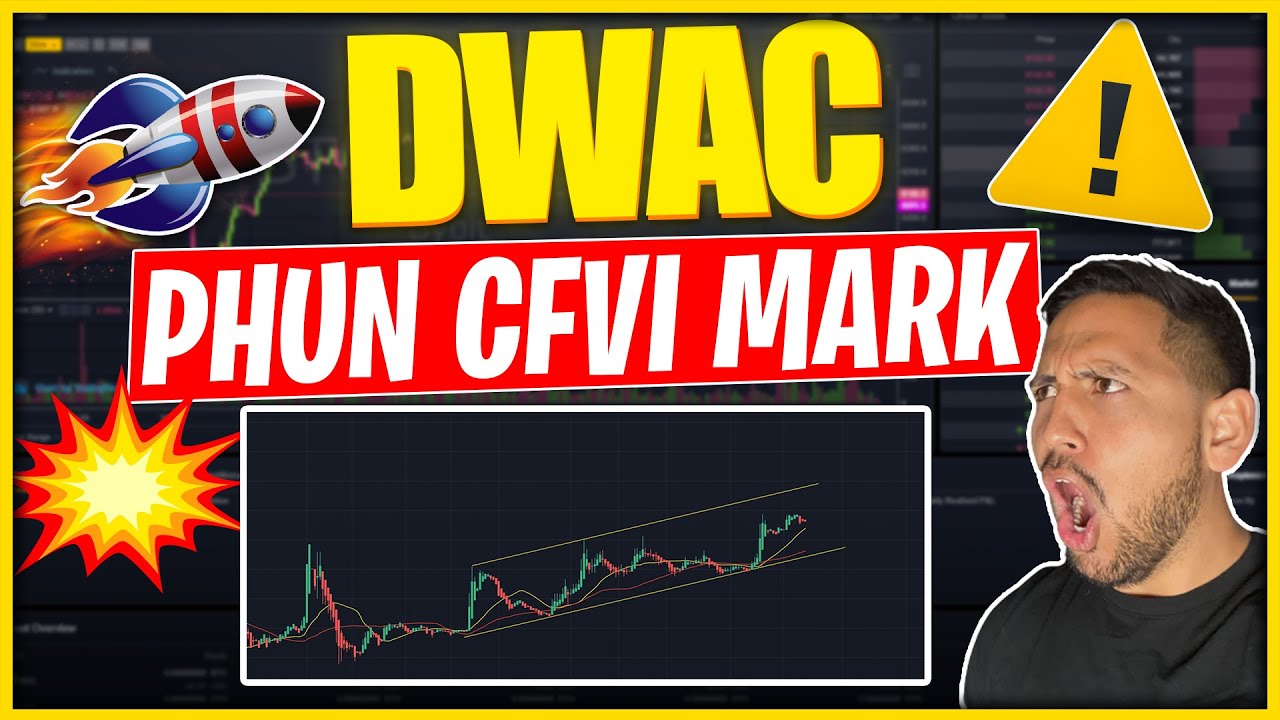 DWAC Chart Update! | PHUN MARK BENE CFVI Sympathies | DWAC Stock Chart ...