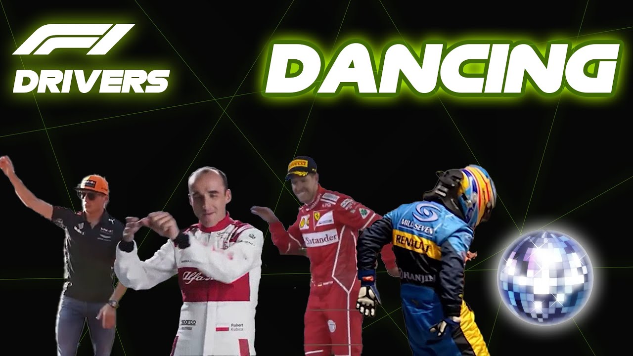 F1 Drivers DANCING - YouTube