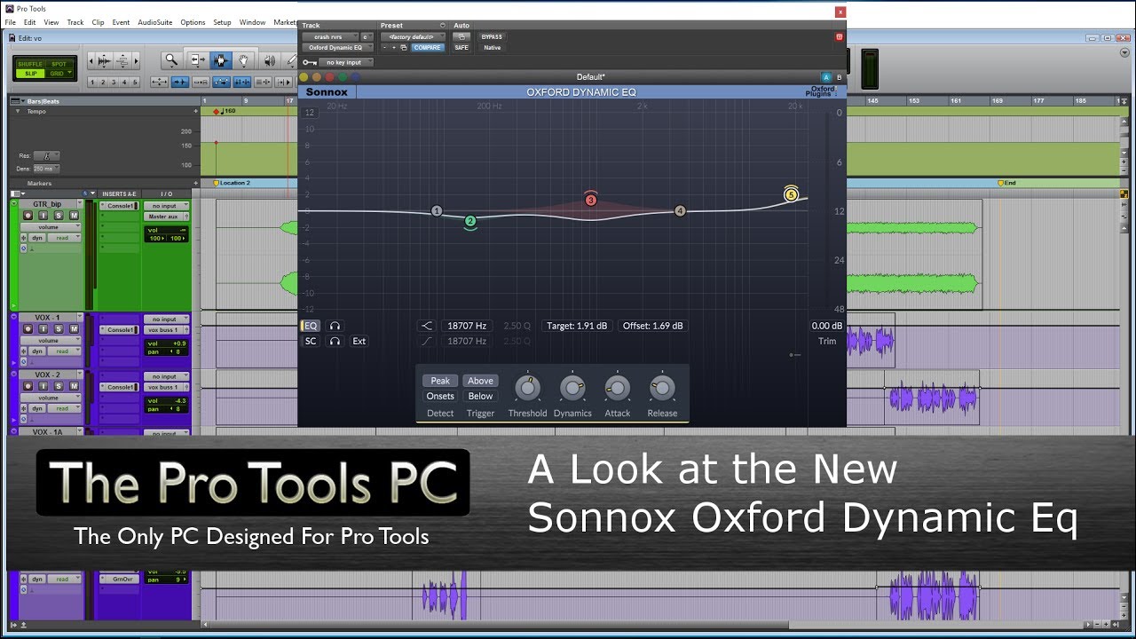 A Look at the New Sonnox Dynamic Eq. The Pro Tools PC - YouTube