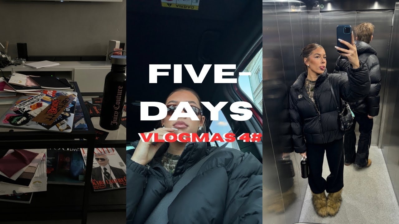 FIVE-DAYS VLOGMAS 4# (Wigilia , zakupy, test jedzenia ) - YouTube