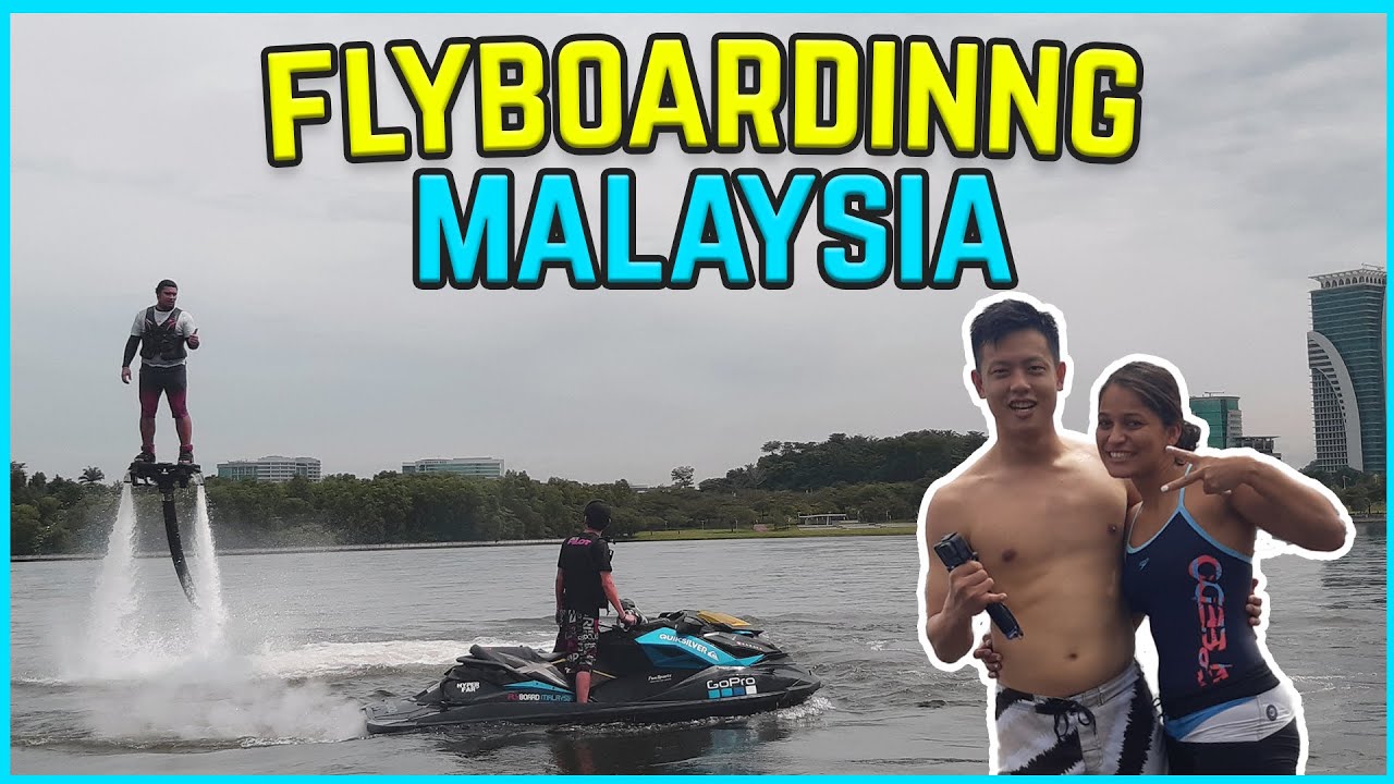 Flyboarding at Marina Putrajaya - YouTube