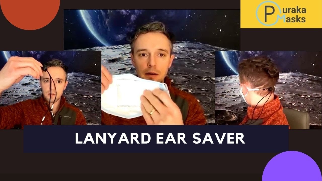 How to keep your mask's earloop adjusters from falling off - YouTube
