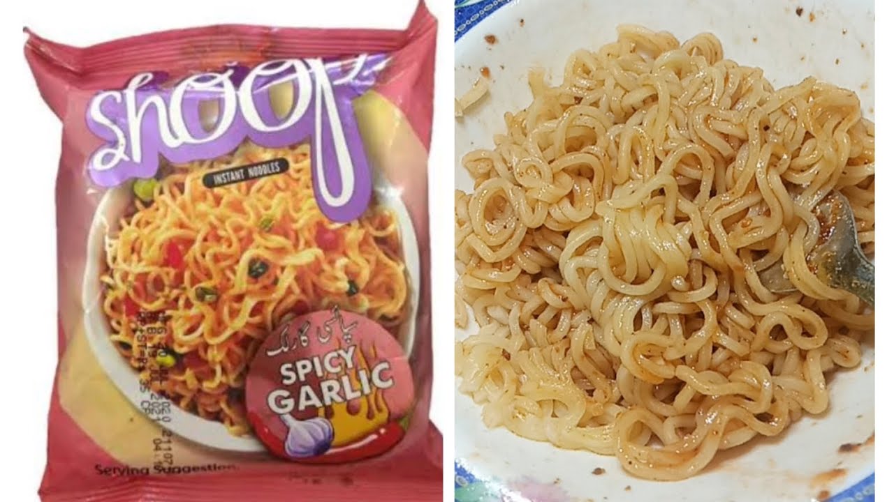 Shoop Spicy Garlic Maggie Yummy recipe by Best Food - YouTube