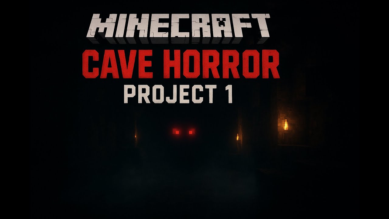 Cave Horror Project 1 (Minecraft Mode) - YouTube