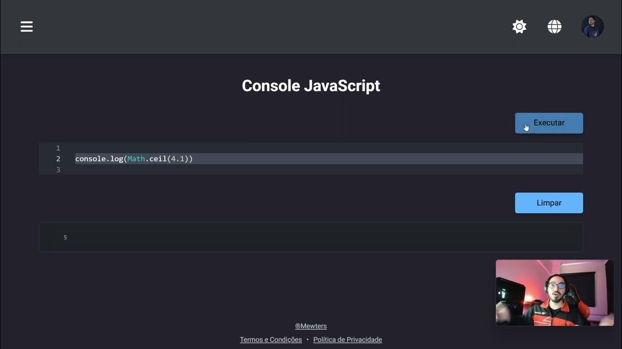 Curso JavaScript Intermediário - 03-02 - Arredondando números - round ...