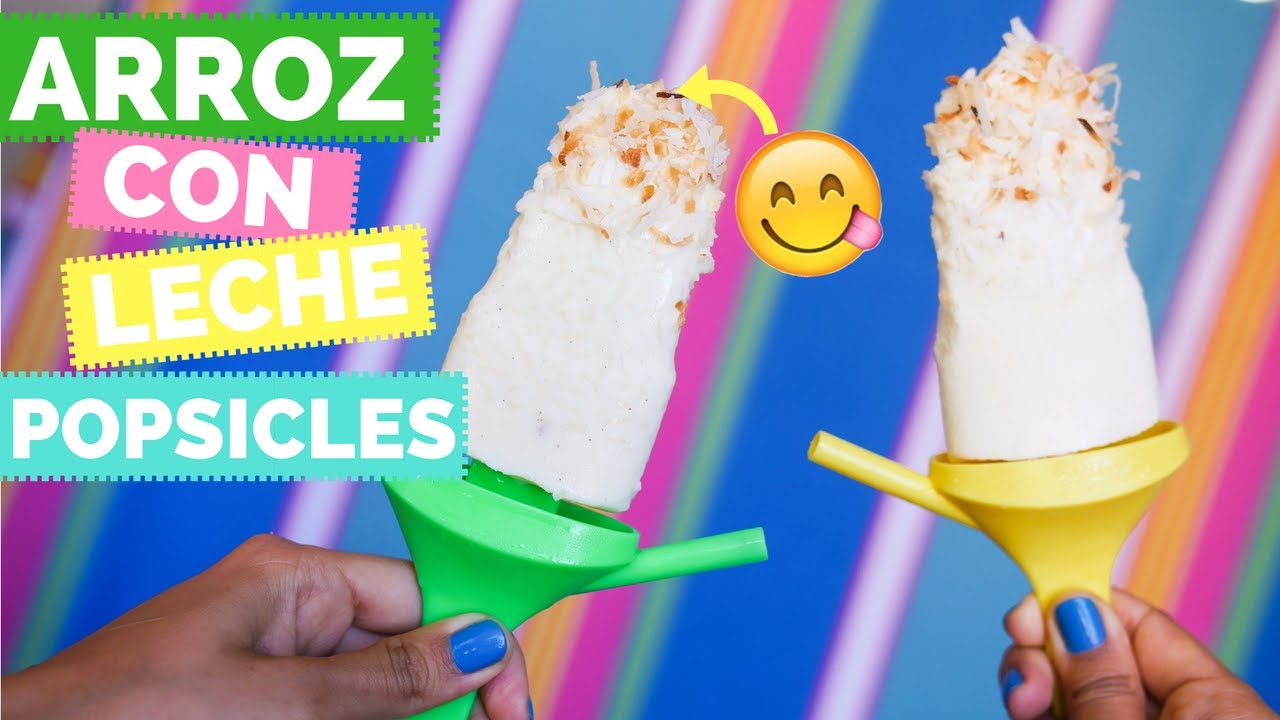 Rice Pudding Popsicles (Arroz con Leche) - La Cooquette Food - YouTube