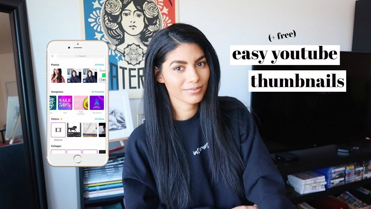 How to Edit YouTube Thumbnails for FREE 🎨 PicsArt Tutorial - YouTube