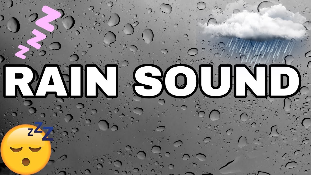 Asmr Rain Sounds Relaxing😴 Youtube