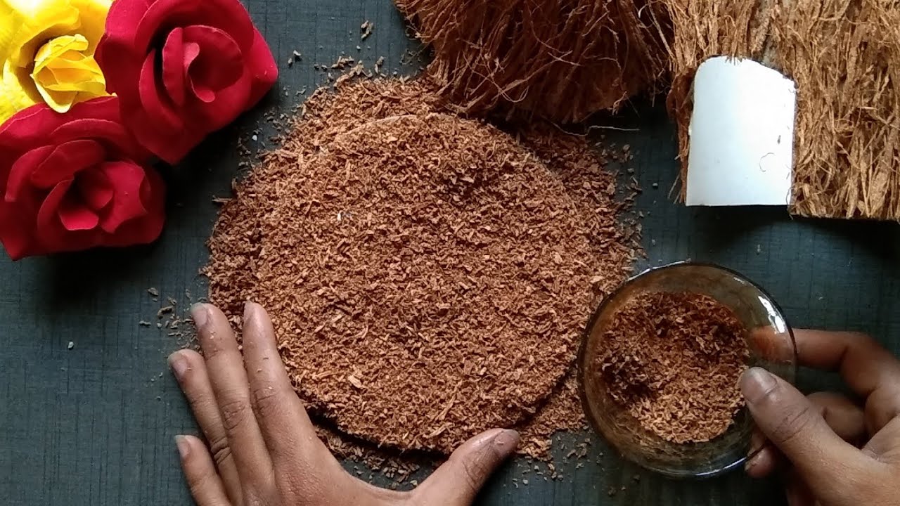 Easy Coconut Husk Home Craft | Best Out Of Waste | DIY Home Decor Ideas ...