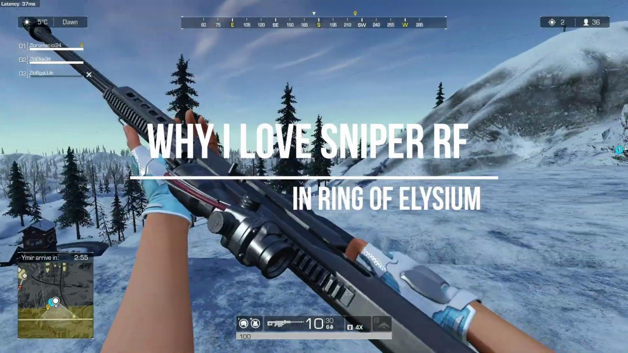 Ring Of Elysium, Sniper Rifles highlights - YouTube