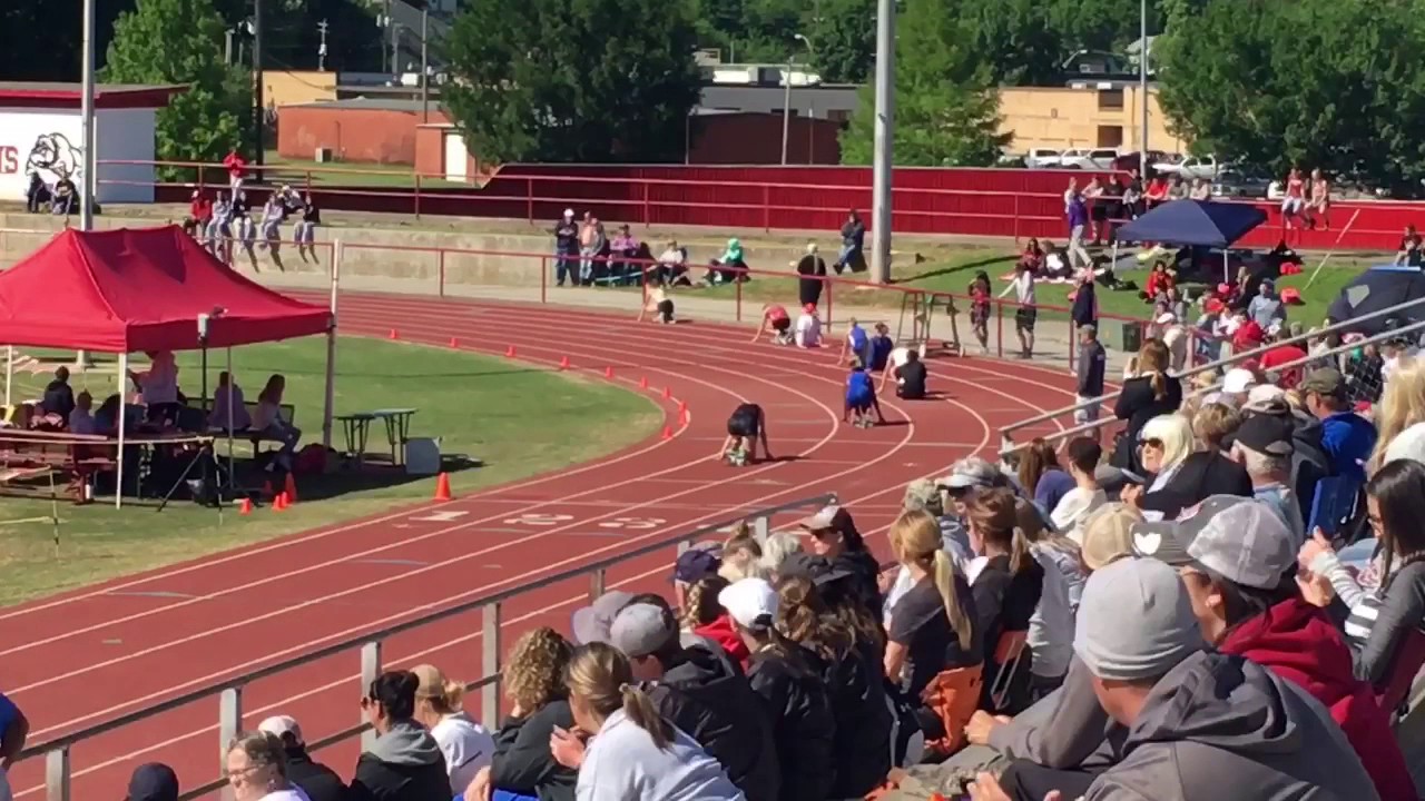 4x1 relay- second leg - YouTube