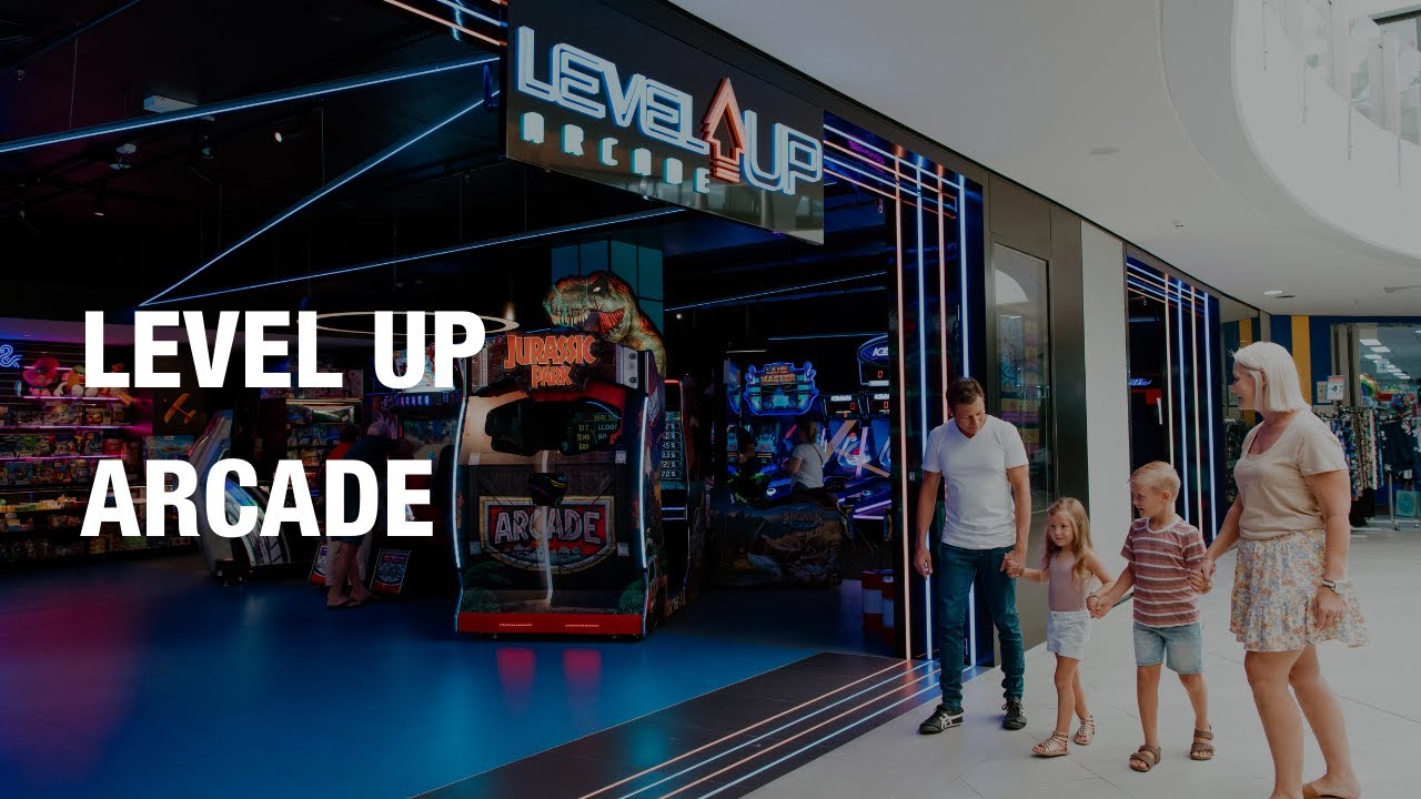 Come and Play at Level Up Arcade 👾 - YouTube