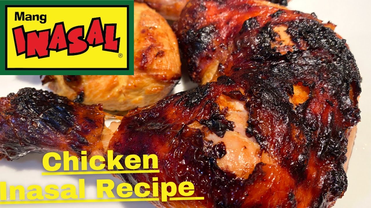 Mang Inasal Chicken Recipe | How to cook Chicken Inasal - YouTube