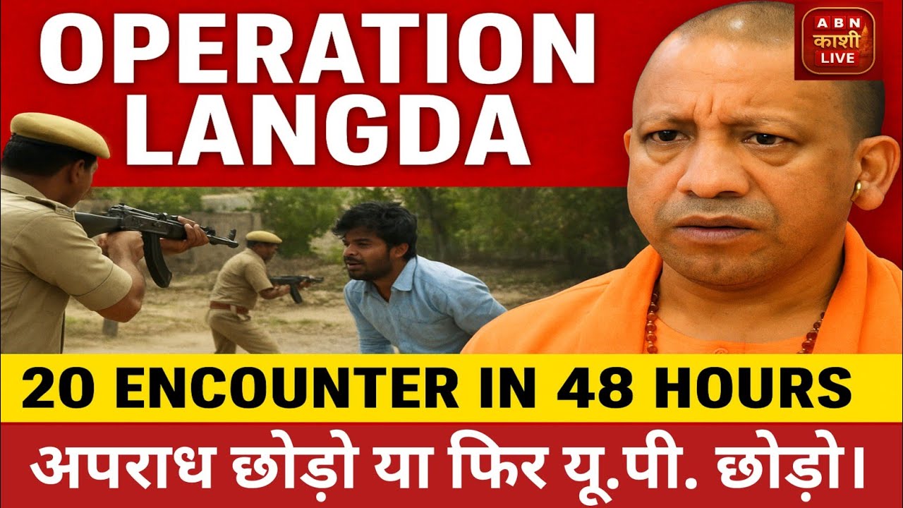 Operation Langda 🔥 | यूपी में पुलिस का टगड़ा इंतज़ाम | 48 घंटे में 20 ...