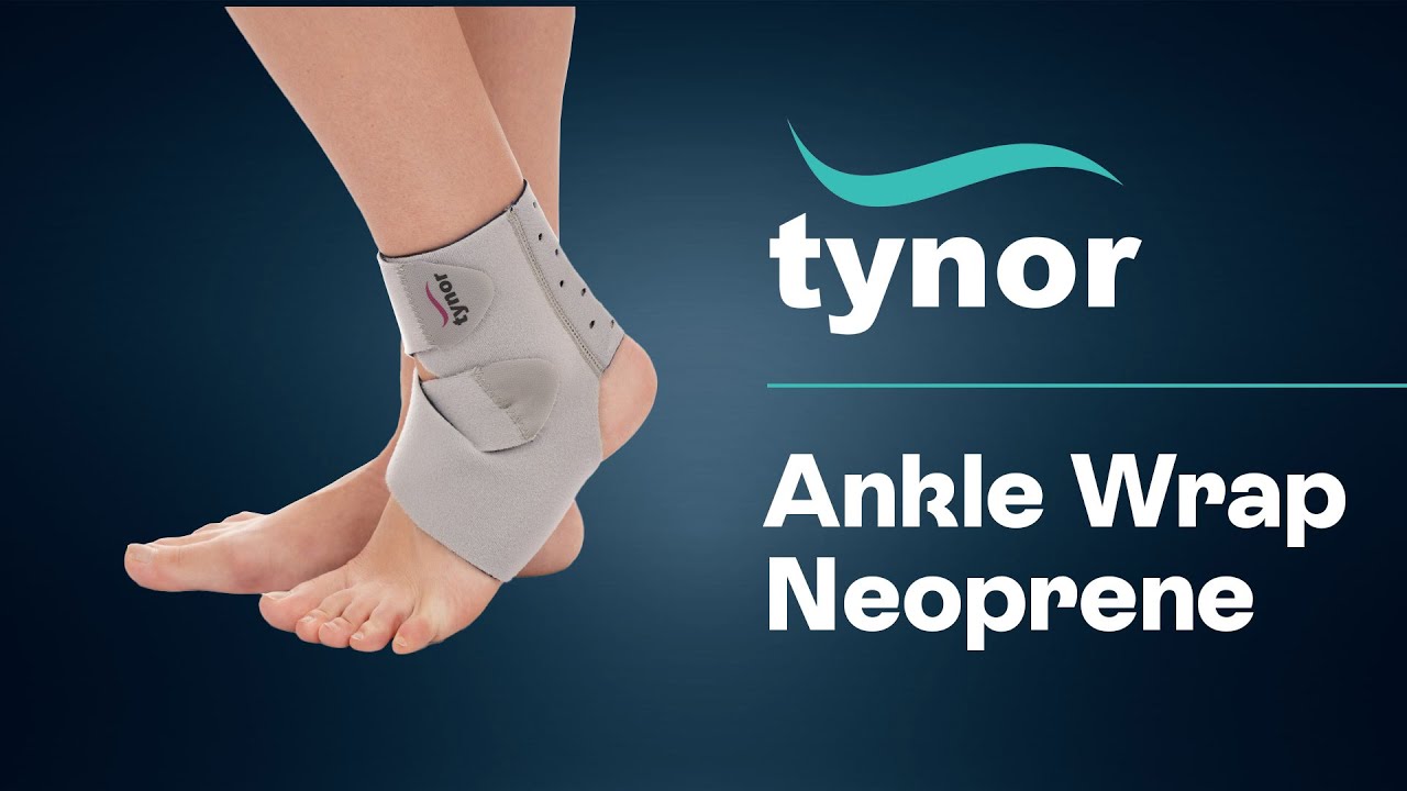 Tynor Ankle Wrap Neoprene - Right support for your ankles - YouTube