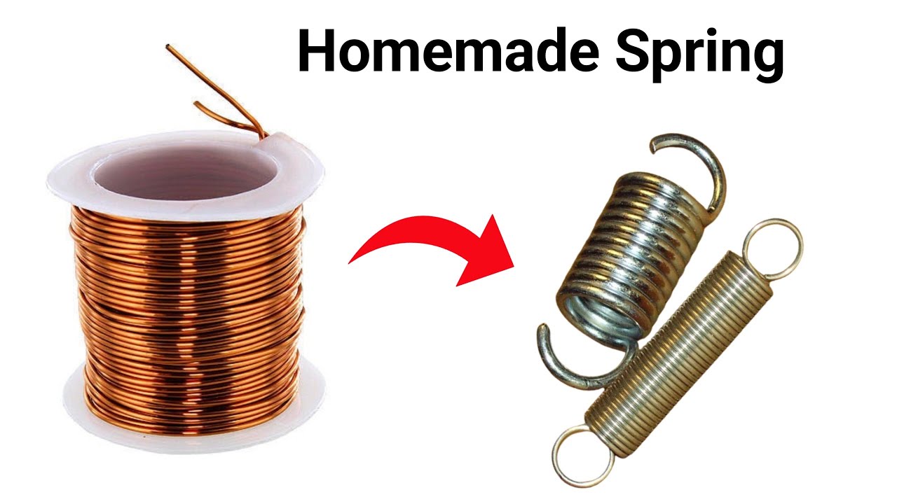 How to Make Spring at Home | Diy Homemade Spring Making - YouTube