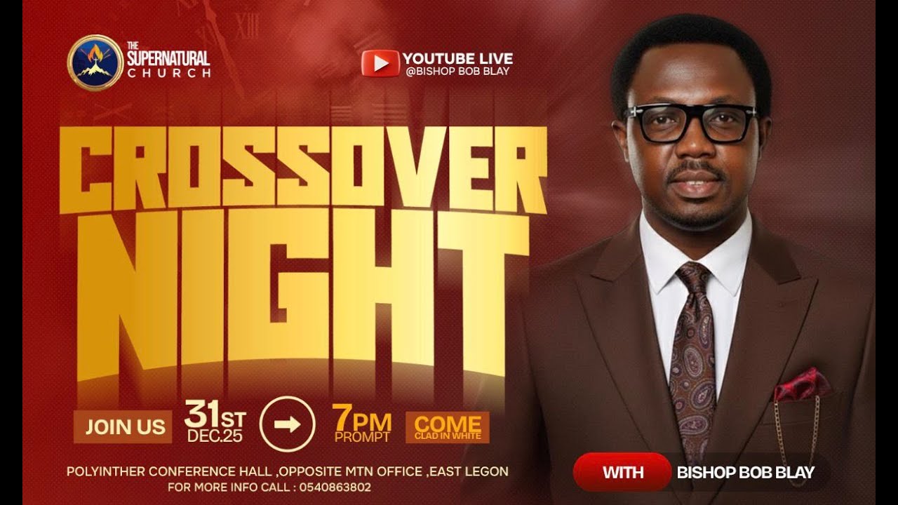 CROSS OVER NIGHT 2025 | Enter 2026 with Power & Prophetic Direction ...