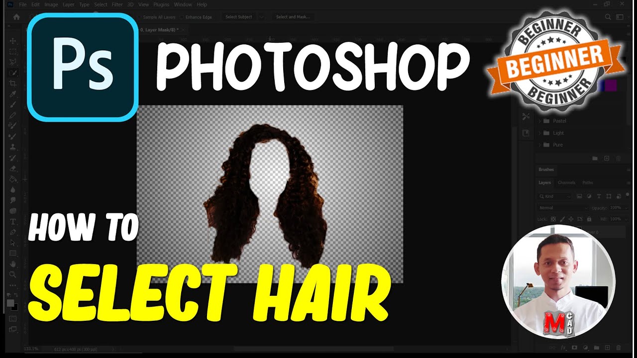 Photoshop How To Select Hair YouTube photoshop-how-to-select-hair-youtube