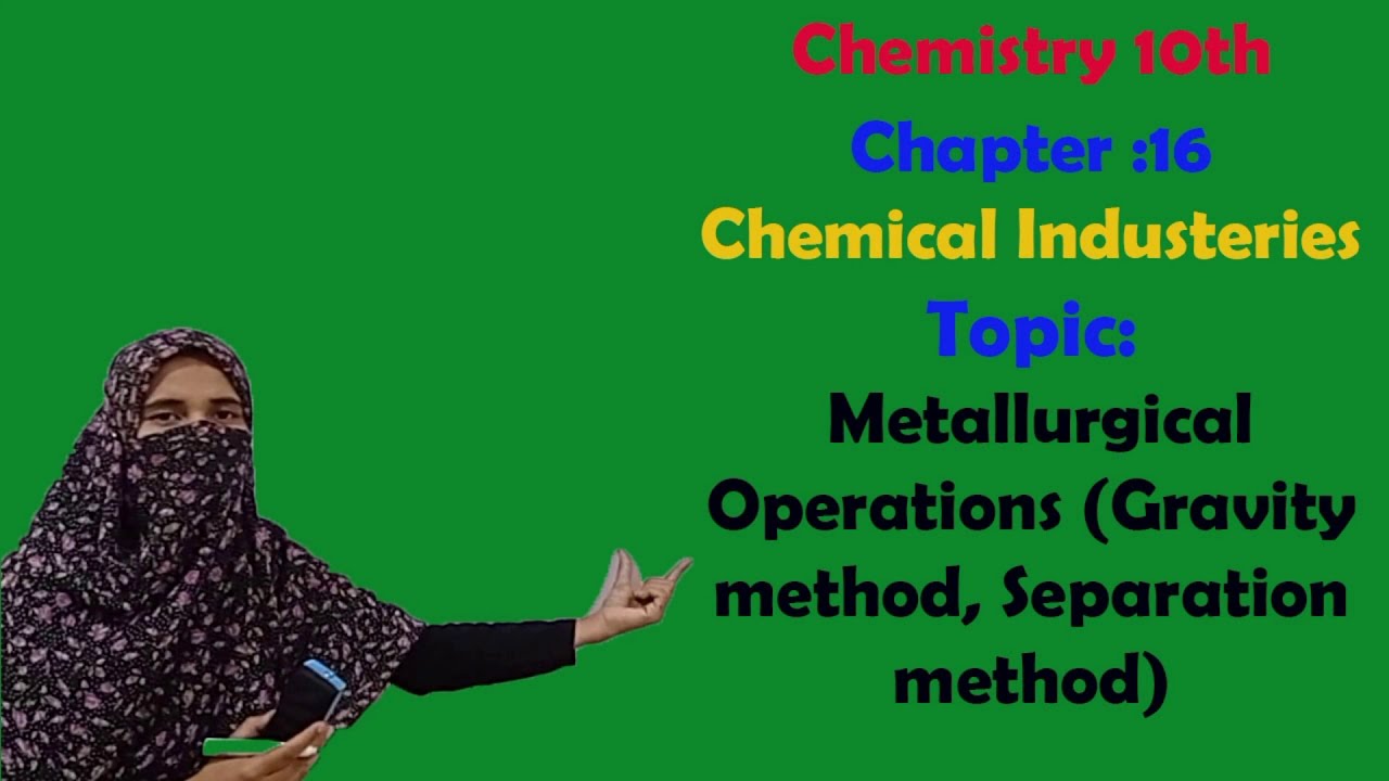 Ajk Text Book Board. Chemistry 10th. Chapter 16. Chemical Industries ...