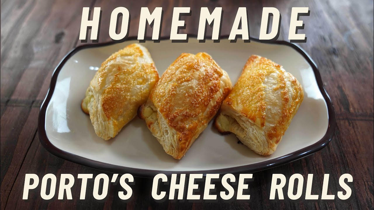 How to make Cheese Rolls | Homemade Porto's Cheese Rolls - YouTube
