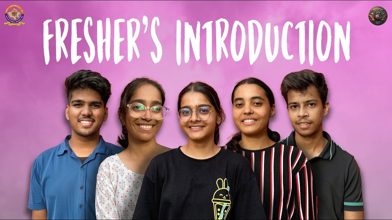 Freshers Introduction Video | Batch 2k23 | RTU Shutterbugs - YouTube
