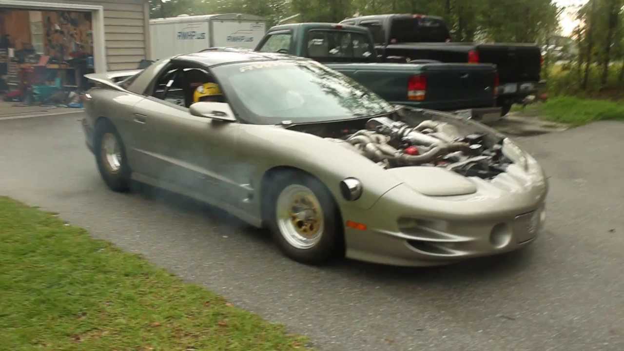 Cookie Monster Trans Am at idle - YouTube