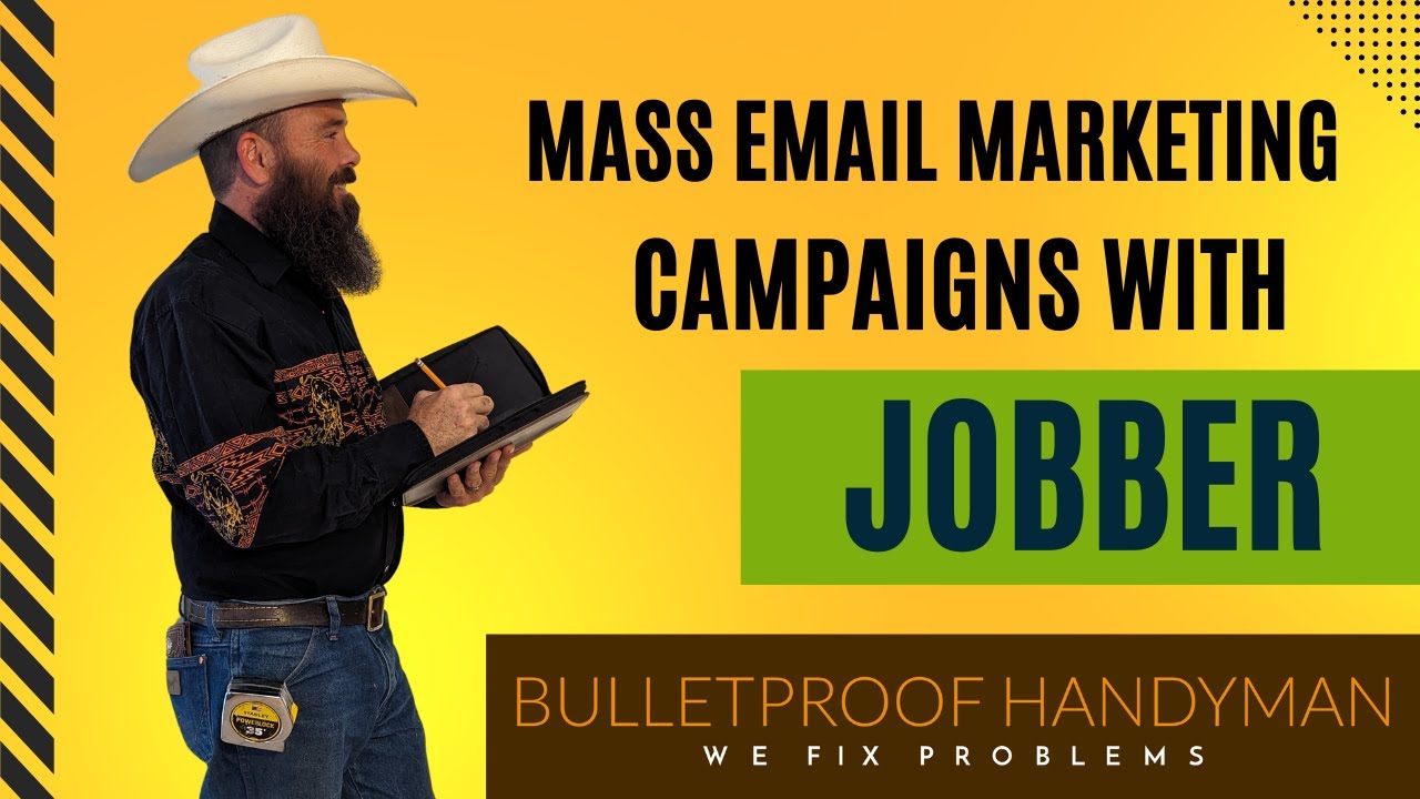 Mass Email Marketing To Your Clients With Jobber Marketing Tools - YouTube
