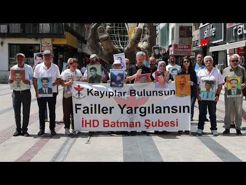 KAYIP YAKINLARI ÜÇ KENTTE ADALET TALEP ETTİ