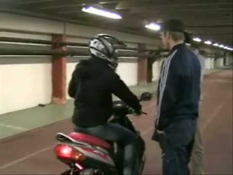 El Mopo - Hybrid motorcycle, maskinprogrammet umea university - YouTube
