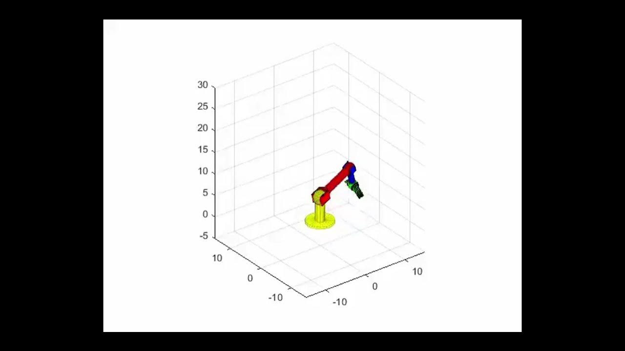 Building Robot in MATLAB || Robotic Arm Simulation in MATLAB ...