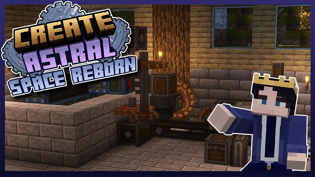 Starting Infinite iron generation in Create Astral! - Episode 08 - YouTube