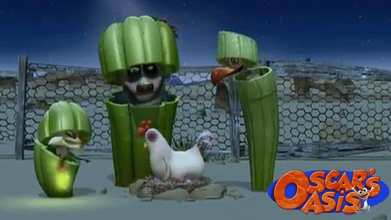 Popy Harchi and Buck Dress Up as Cacti 🌵 | Oscar's Oasis Kids Cartoons ...