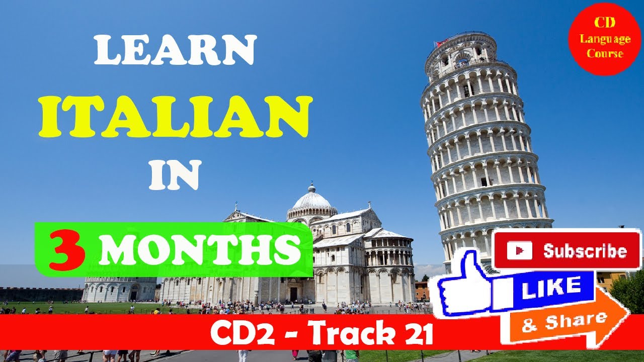 CD2: Learn Italian in 3 Months Track 21 - Exercise 52 - YouTube