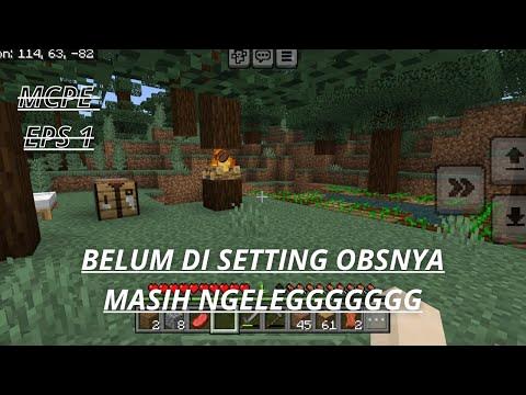 MEMULAI PETUALANGAN DENGAN RECORD DI OBS LAPTOP MINECRAFT SURVIVAL ...